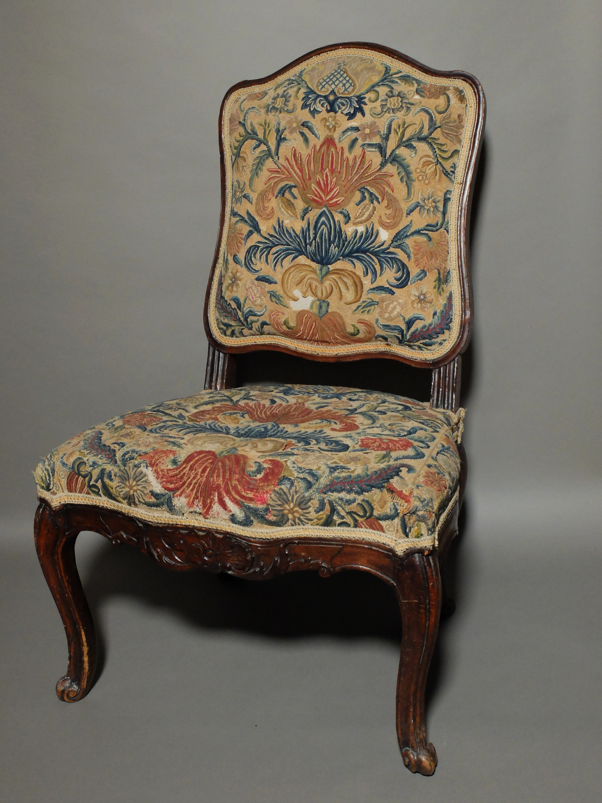 Chaise d'époque Louis XV à la Reine - Olivier Alberteau - Antiquités ...